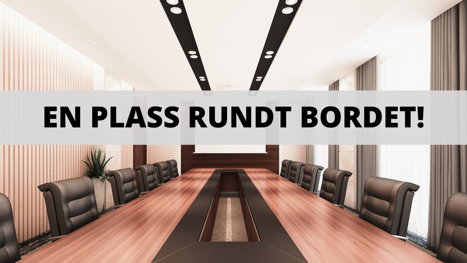 BLOGG: - Gi Oss En Plass Rundt Bordet! | SMB Norge